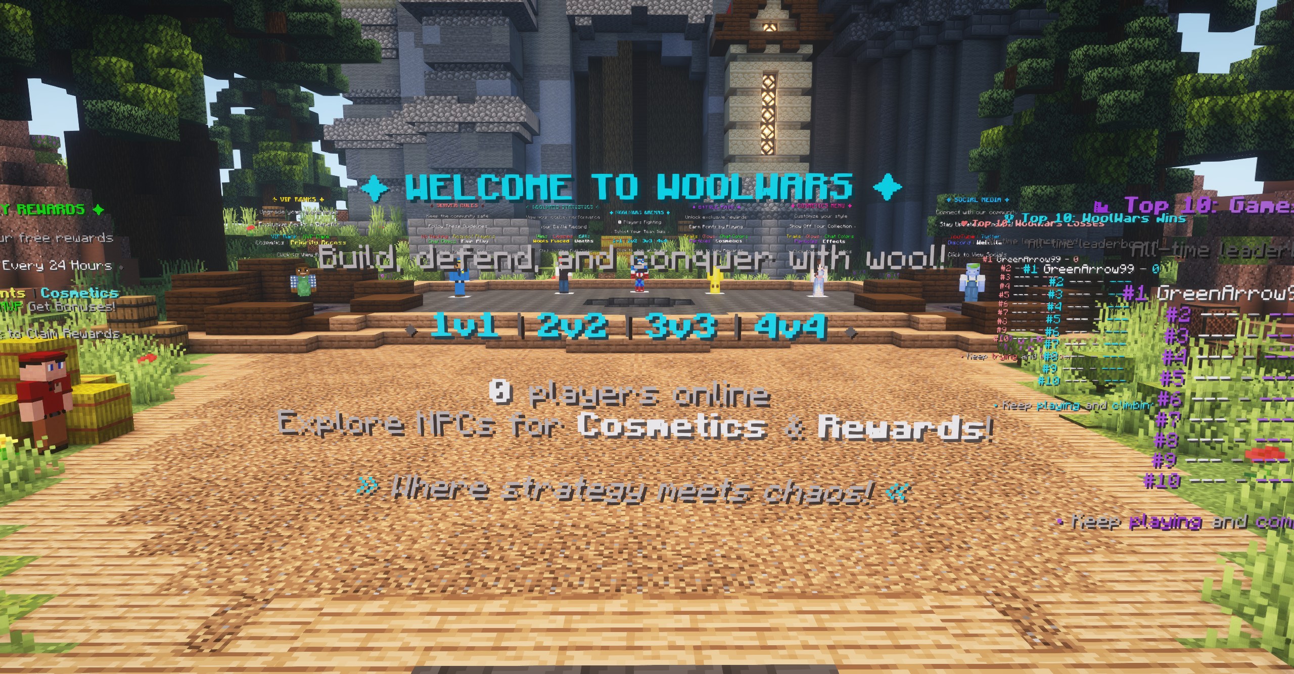 WoolWars Setup | Modern PvP Series | BuiltByBit